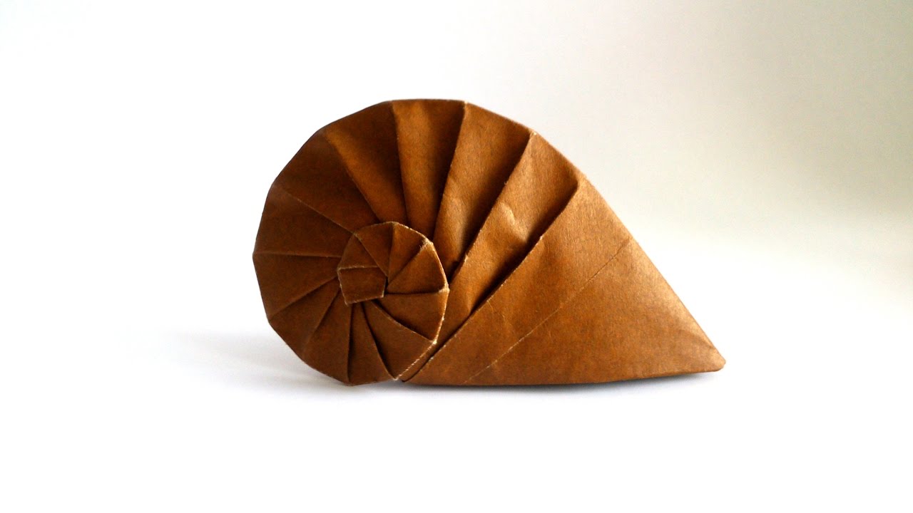 Origami Navel Shell (Tomoko Fuse) - YouTube