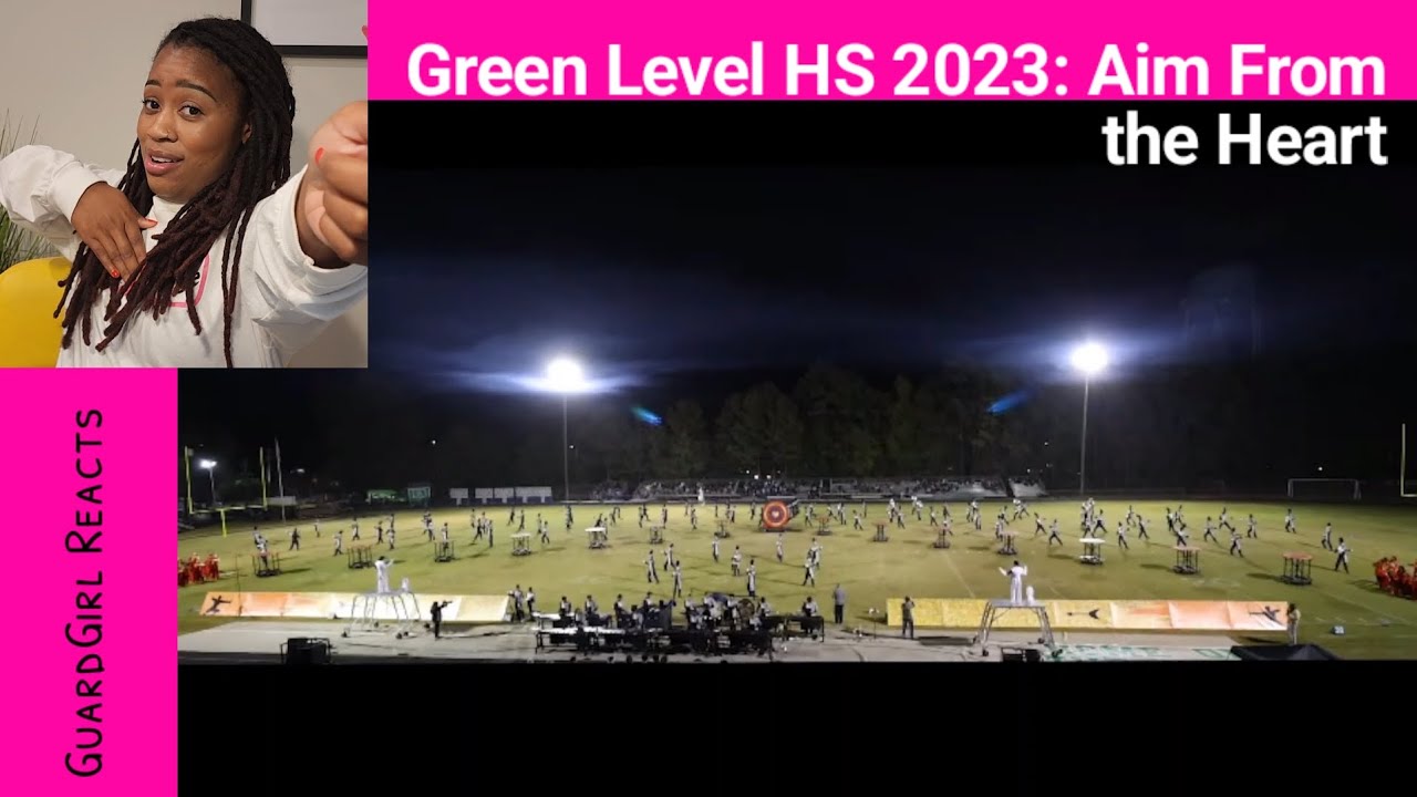 GREEN LEVEL HS BAND 2023: Aim From The Heart ️ Reaction - YouTube