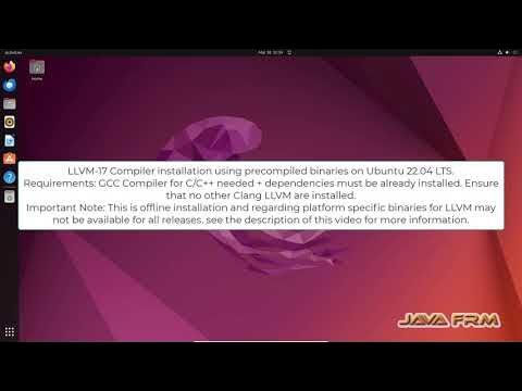 How to install Clang LLVM 17 from Zip Archive (precompiled binaries) on Ubuntu 22.04 LTS - C/C++ ...