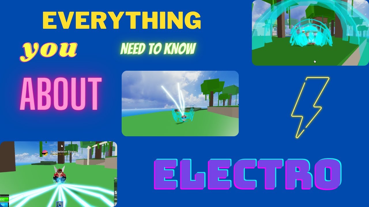 Everything You Need to Know About Electro (Blox Fruits) - YouTube