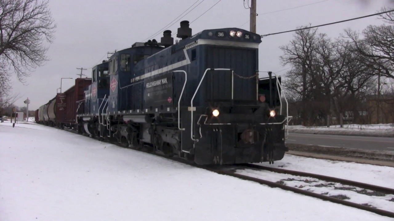Progressive Rail working the former MN&S -The Dan Patch Line- - YouTube