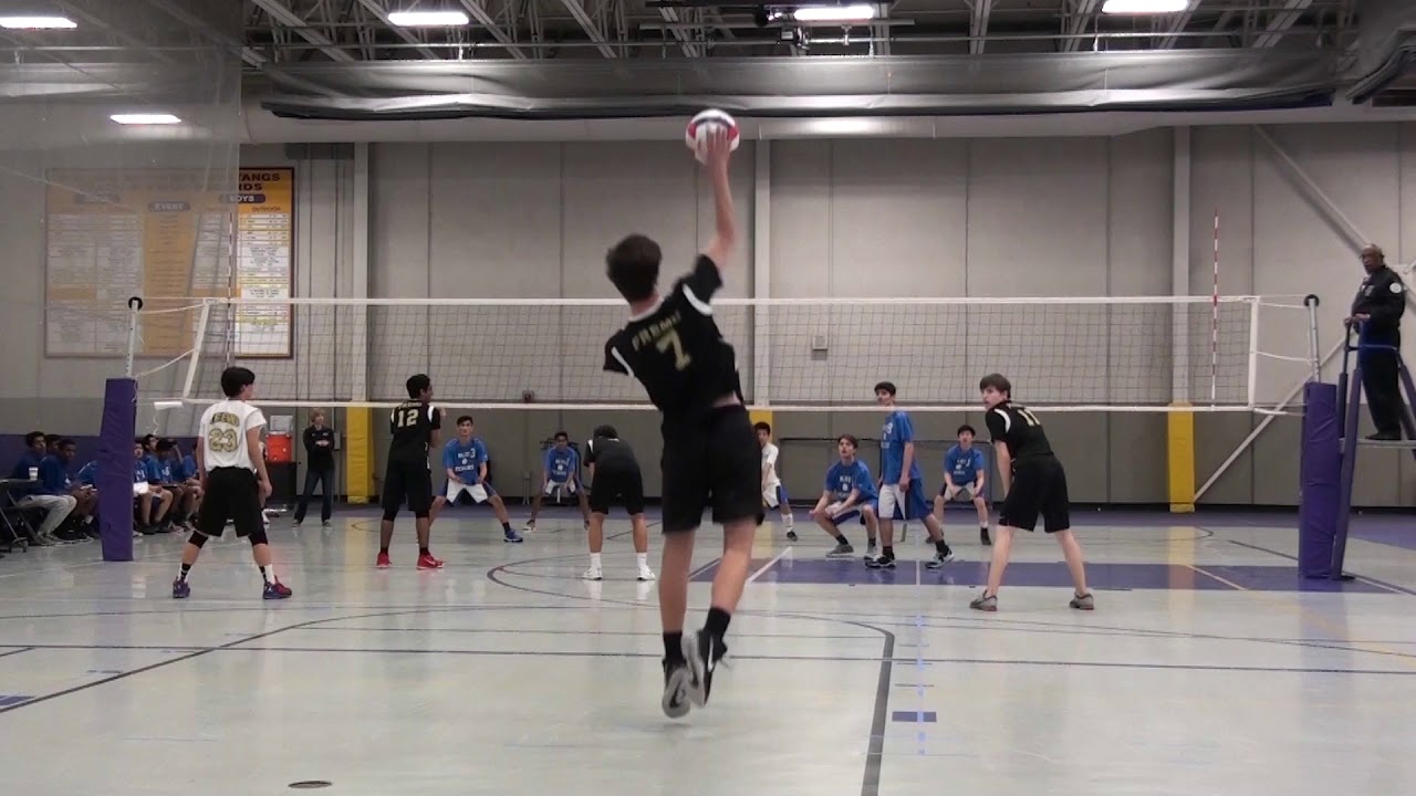 Matt Caro (8) and the Vikings JV Volleyball team - Rolling Meadows ...