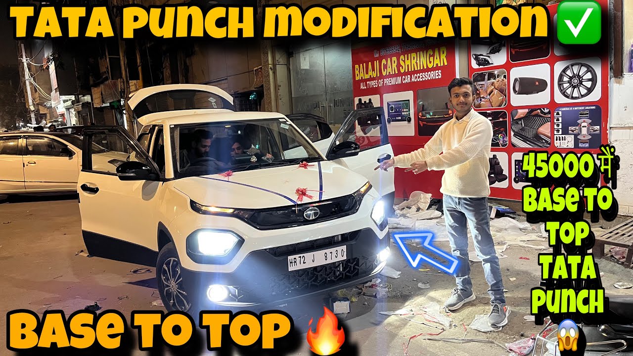 2025 Tata Punch Pure Base To Top Model Modification With Price 🔥Tata ...