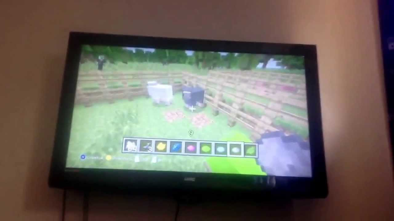 How to change sheep wool colour - YouTube