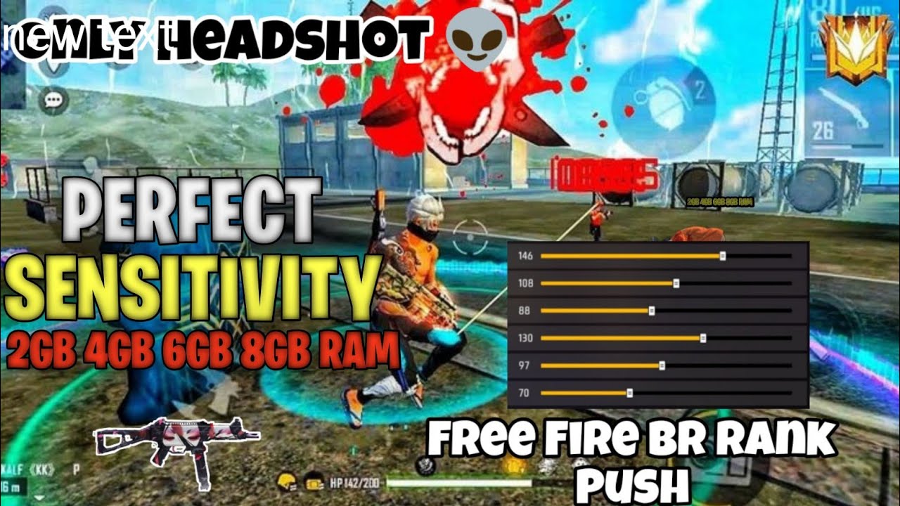 Free Fire Auto Headshot Trick 2025 Sensitivity | 2gb, 4gb, 6gb Ram ...