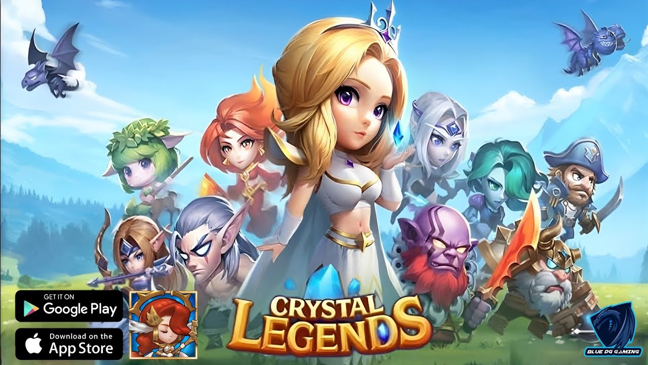 Legendary Adventure Awaits: Crystal Legends Gameplay - YouTube