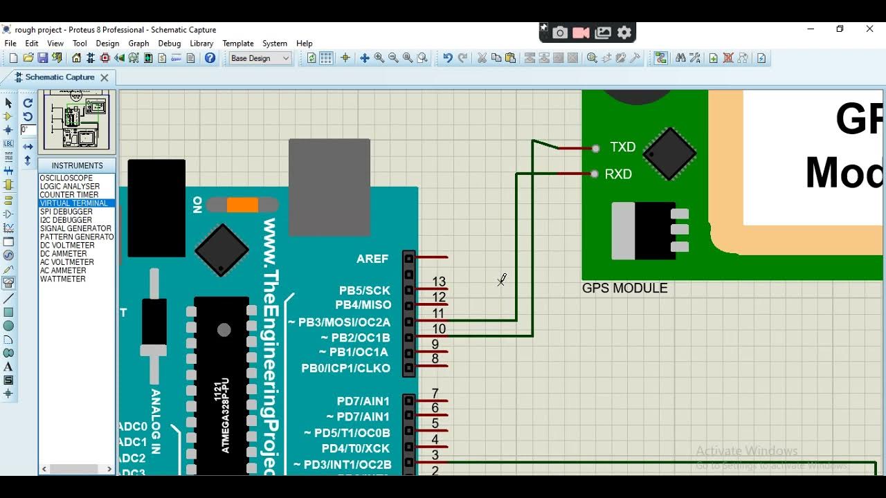 Accident Detection System using Arduino | Proteus Simulation - YouTube