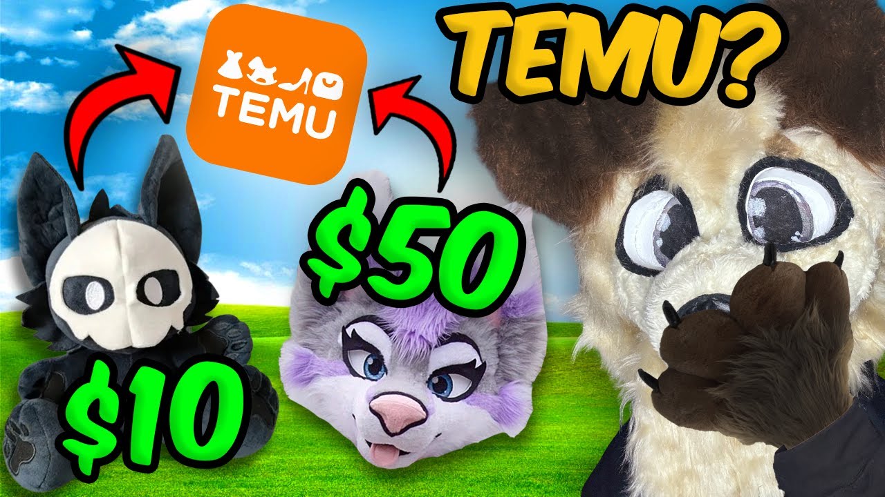 I Found the WEIRDEST FURRY Items on TEMU... - YouTube
