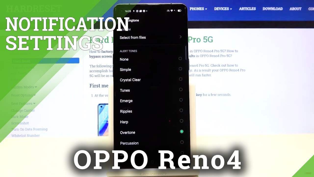 How to Change Voicemail Notifications Sounds in OPPO Reno 4 – Find ...