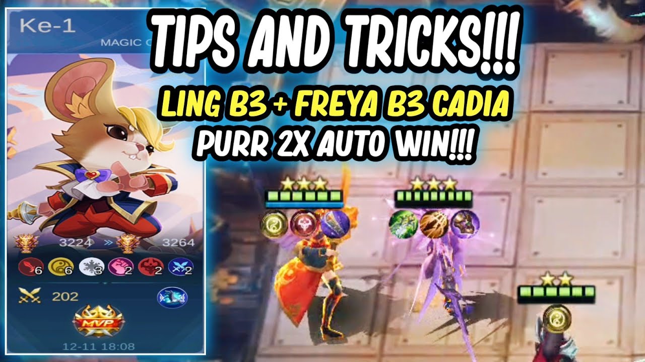 CARA MAIN REMY SKILL 3 MAGIC CHESS MOBILE LEGENDS - YouTube