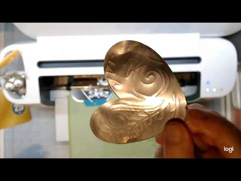 Cricut Design Space comment embosser avec la Maker 1 - YouTube