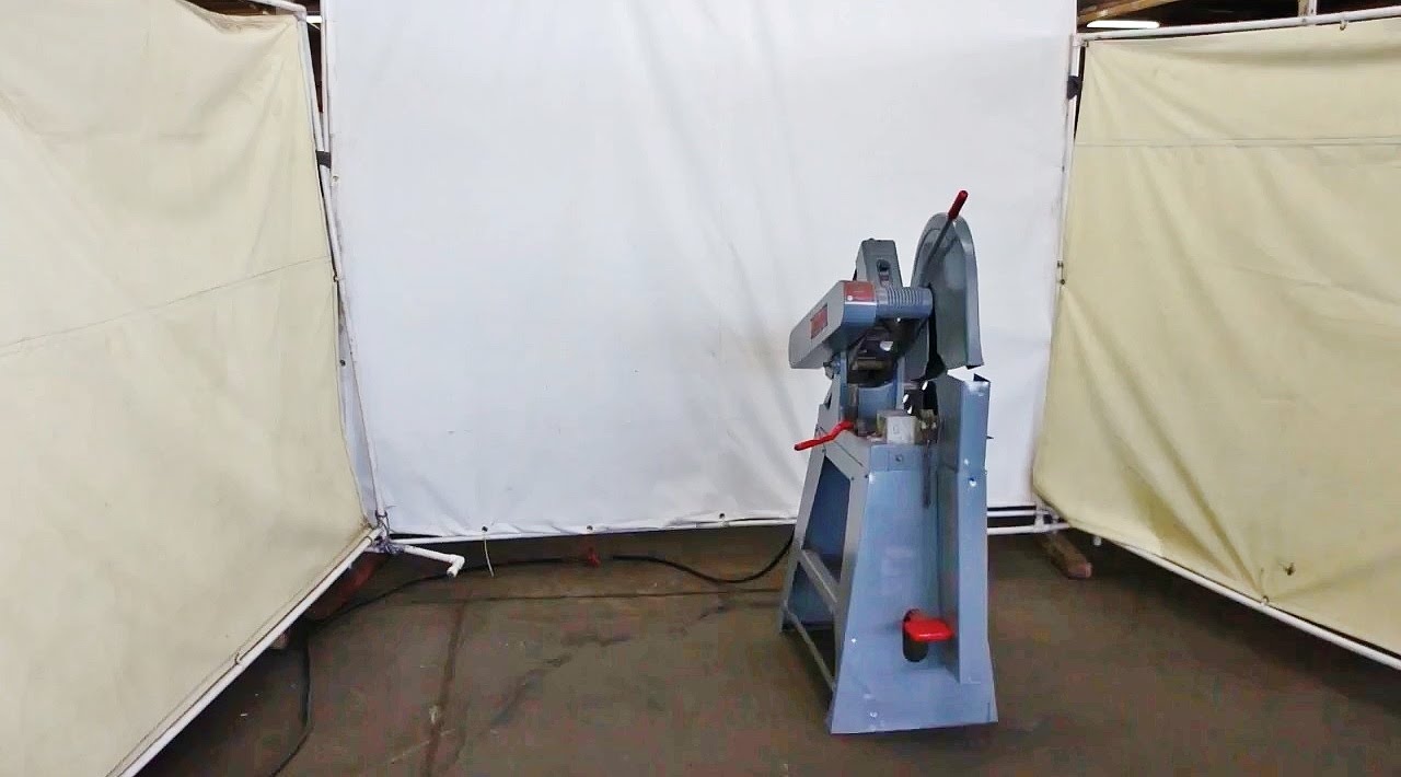 EVERETT 14" - 16” Abrasive Cut Off Chop Saw Machine - YouTube