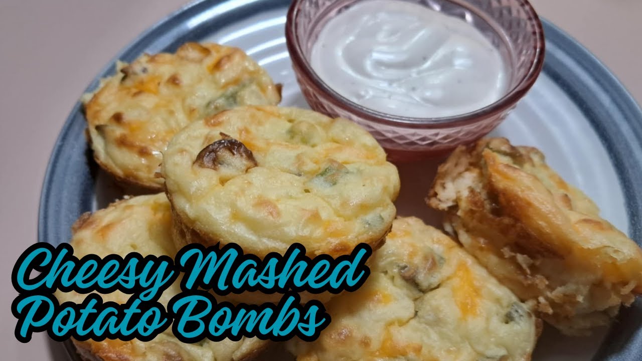 Irresistible Cheesy Mashed Potato Bombs Recipe - YouTube