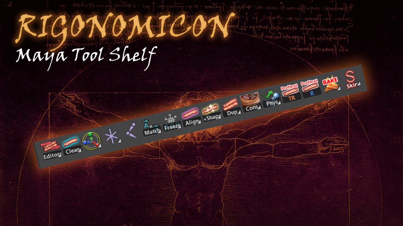 [rigonomicon.com] Maya Tool Shelf Overview - YouTube
