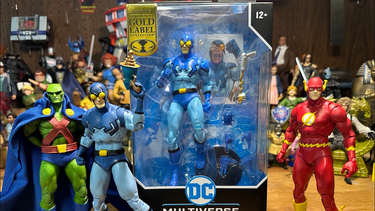 DC Multiverse Gold Edition Blue Beetle differences from the 2-Pack ...