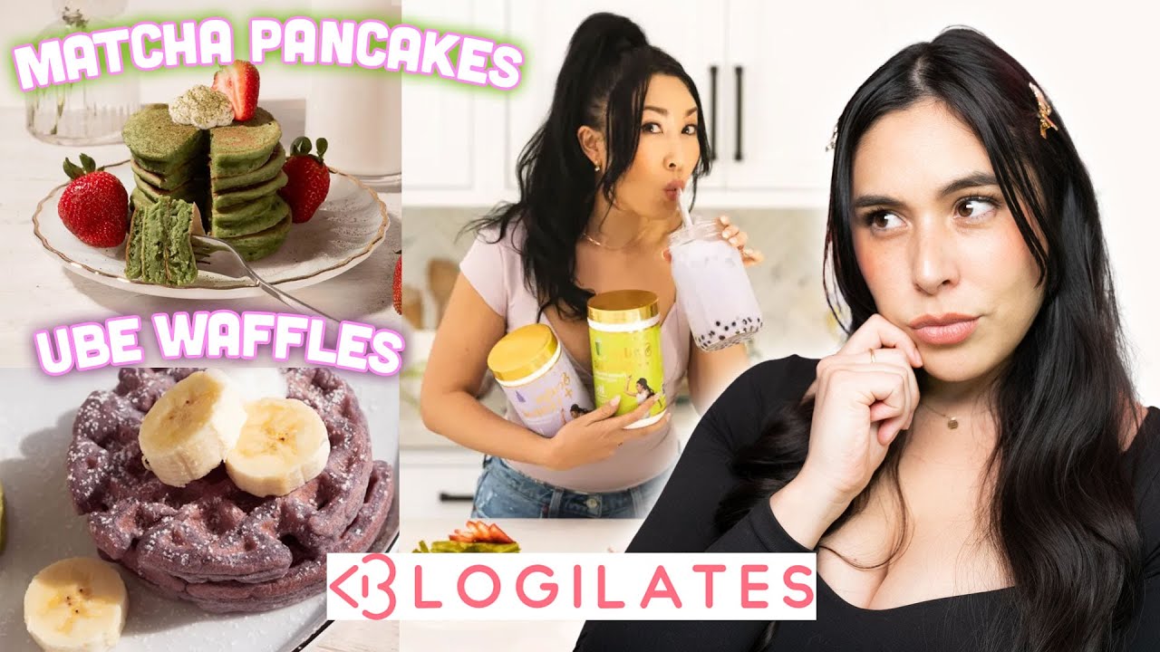 Trying *Healthy Matcha & Ube Recipes From Blogilates 🍵 honest review ...