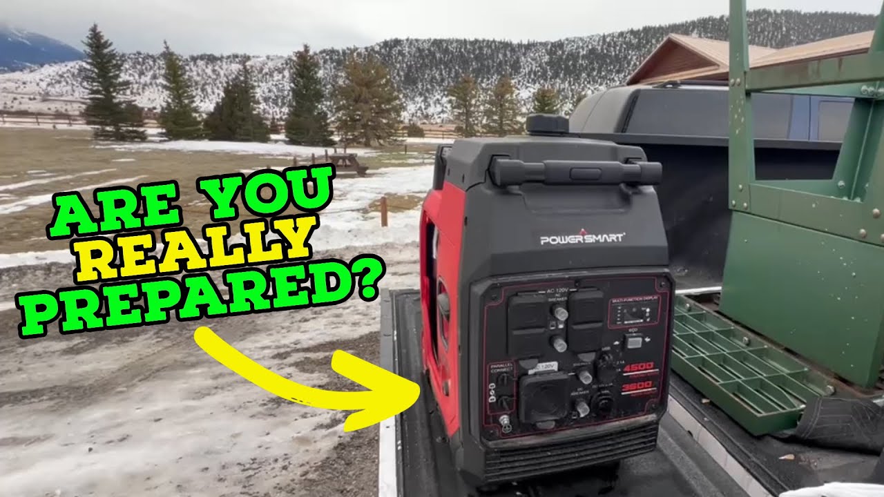 Generators Don't have to be Expensive! (PowerSmart 4500W Inverter Gas ...