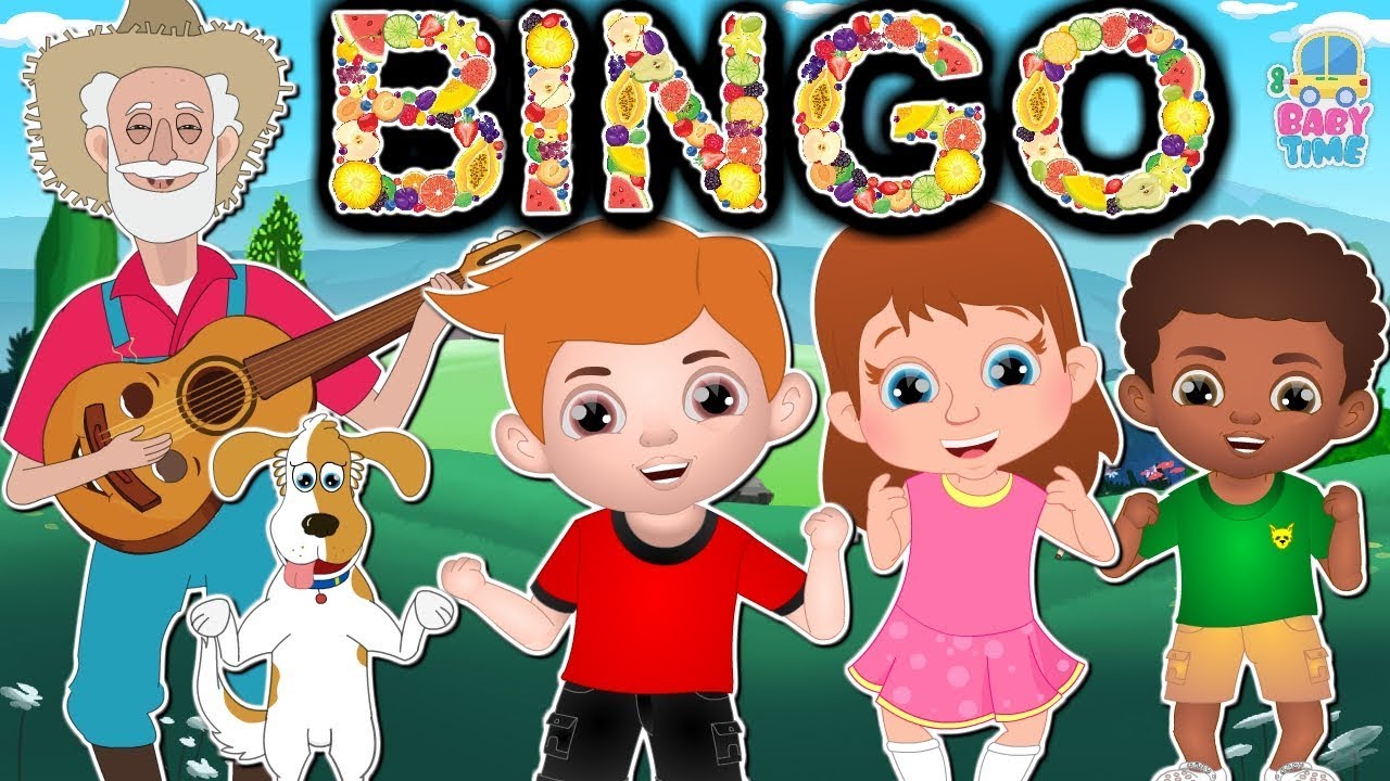 Bingo Dog Song l Nursery Rhymes For Kids | Kids Songs | Cartoon ...