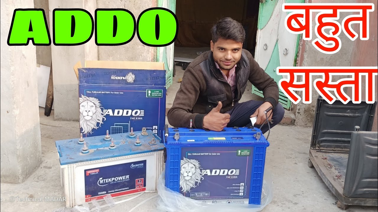 Addo battery 🆚 Microtek battery which is best 2022, // How to buy Addo ...