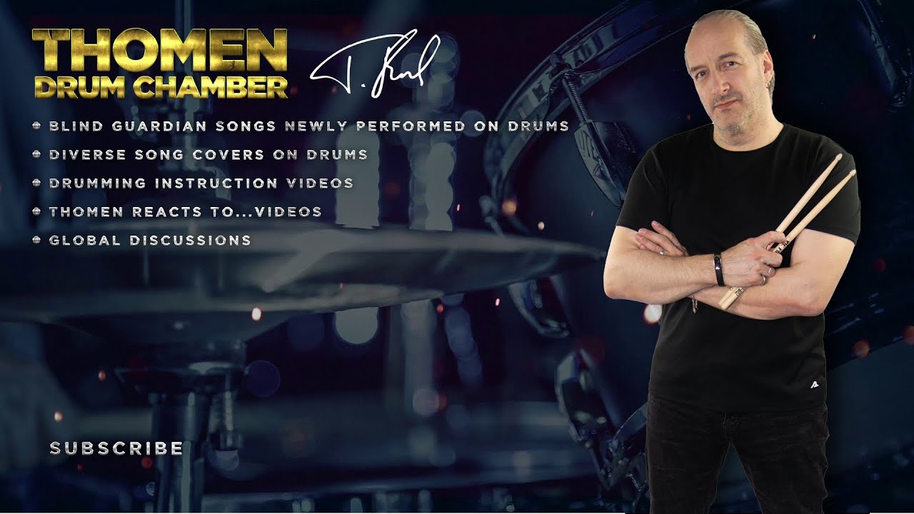 Black Magic - drum cover by Thomen Stauch (ex- Blind Guardian ...