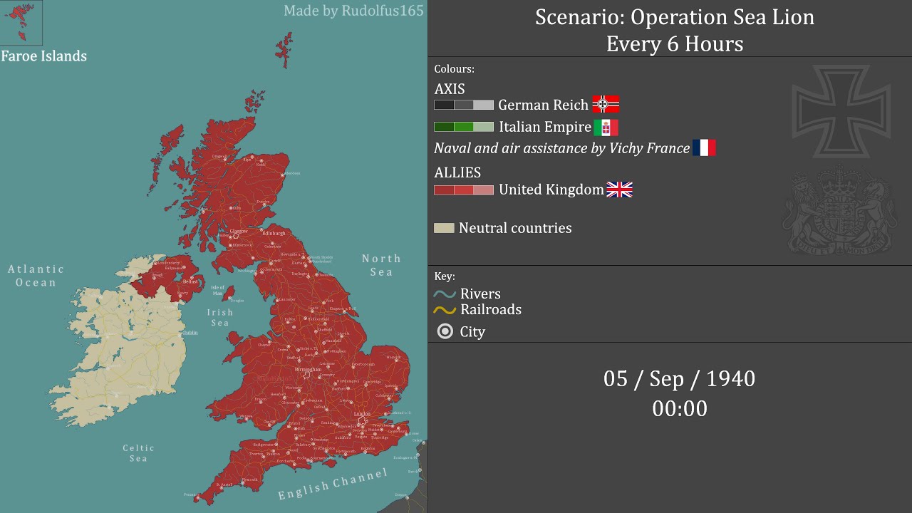 Operation Sea Lion: Every 6 hours [REUPLOAD] - YouTube