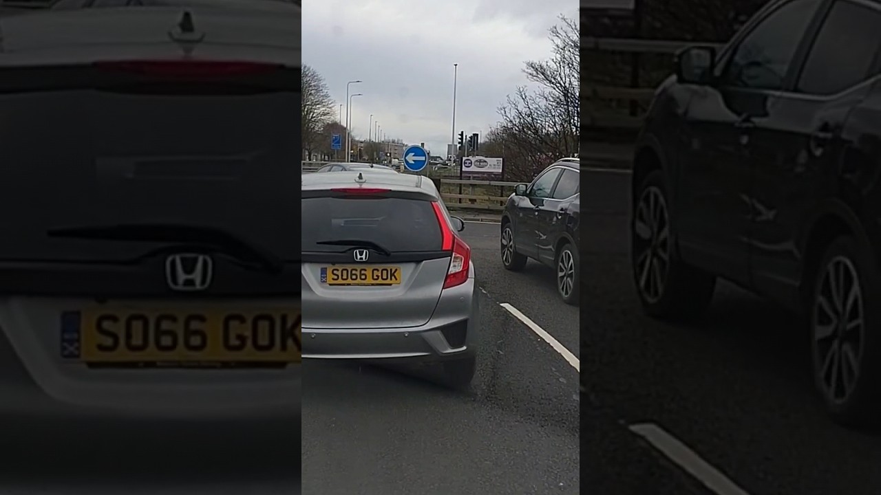 Come on GOK at Bankhead Roundabout Edinburgh Scotland UK - YouTube