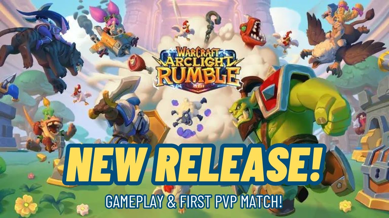 Warcraft Rumble RELEASED! - REAL Gameplay & First PVP Match! - Is it ...