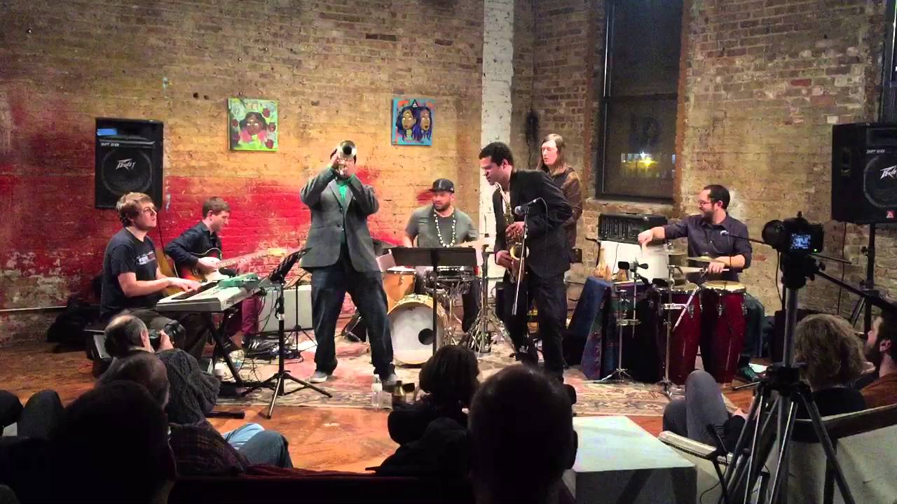 Greg Ward Septet playing Miles' Live-Evil - YouTube