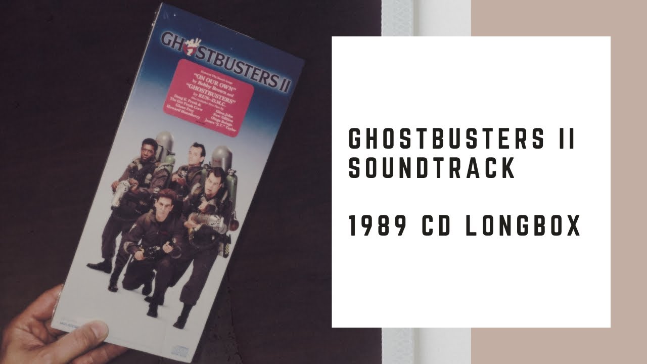 Ghostbusters II Soundtrack CD Longbox Unboxing - YouTube