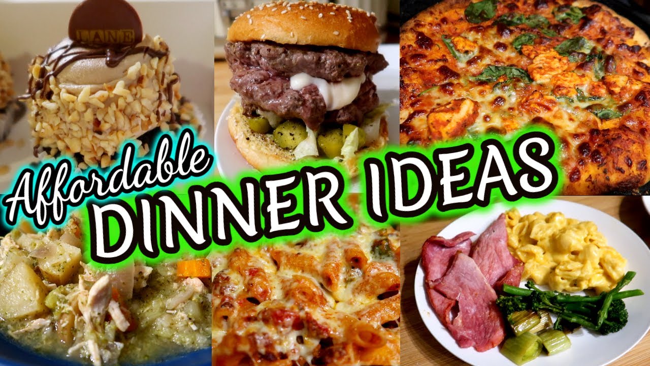 WHAT'S FOR DINNER? ~ EASY & AFFORDABLE FAMILY MEAL IDEAS 🥗 AD - YouTube