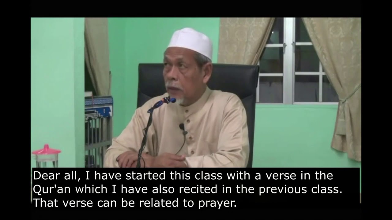 How to improve the quality of your solat Dr Jahid Sidek - YouTube