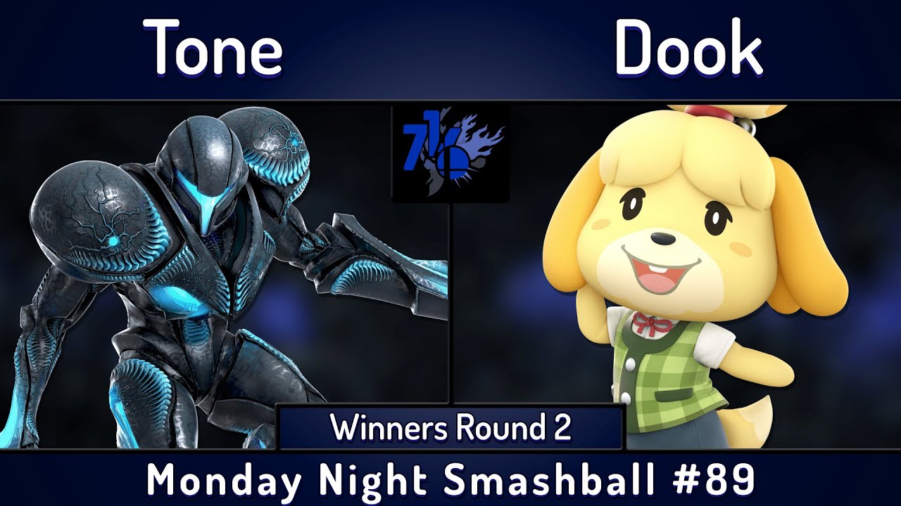 MNS # 89 | Tone (Dark Samus) vs Dook (Isabelle) | WR2 | SSBU Smash ...