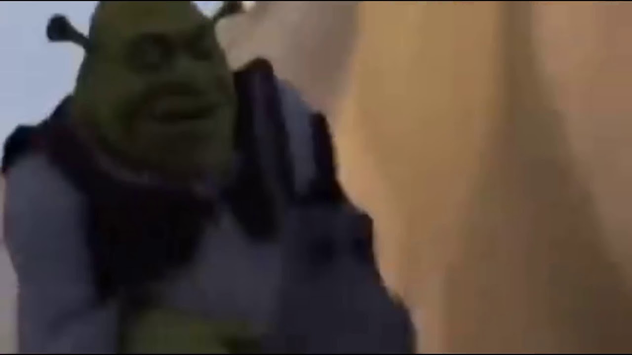 Shrek rides donkey while being serenaded with music! - YouTube