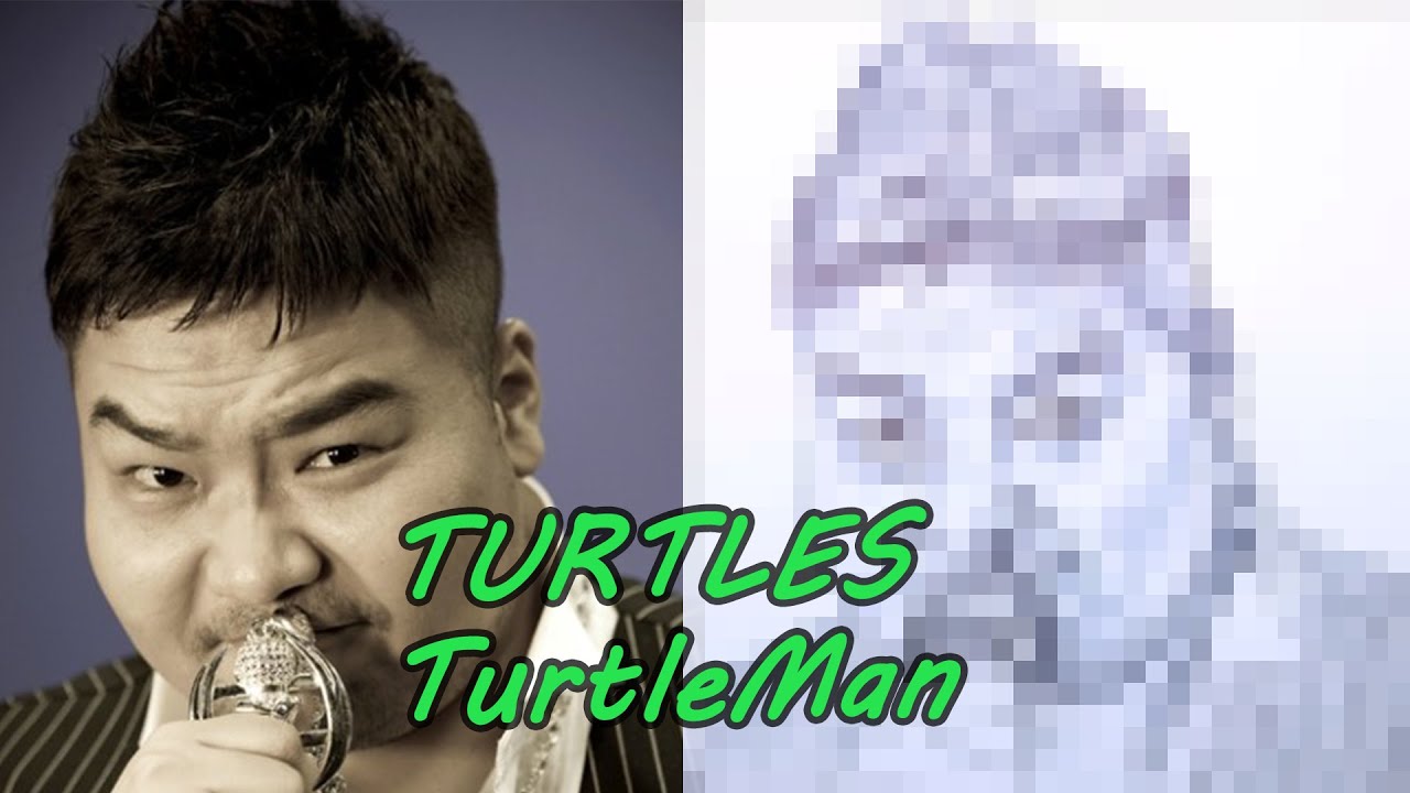 터틀맨 볼펜 그림 TurtleMan Drawing | 거북이 팬아트 TURTLES FanArt BallpointPen - YouTube