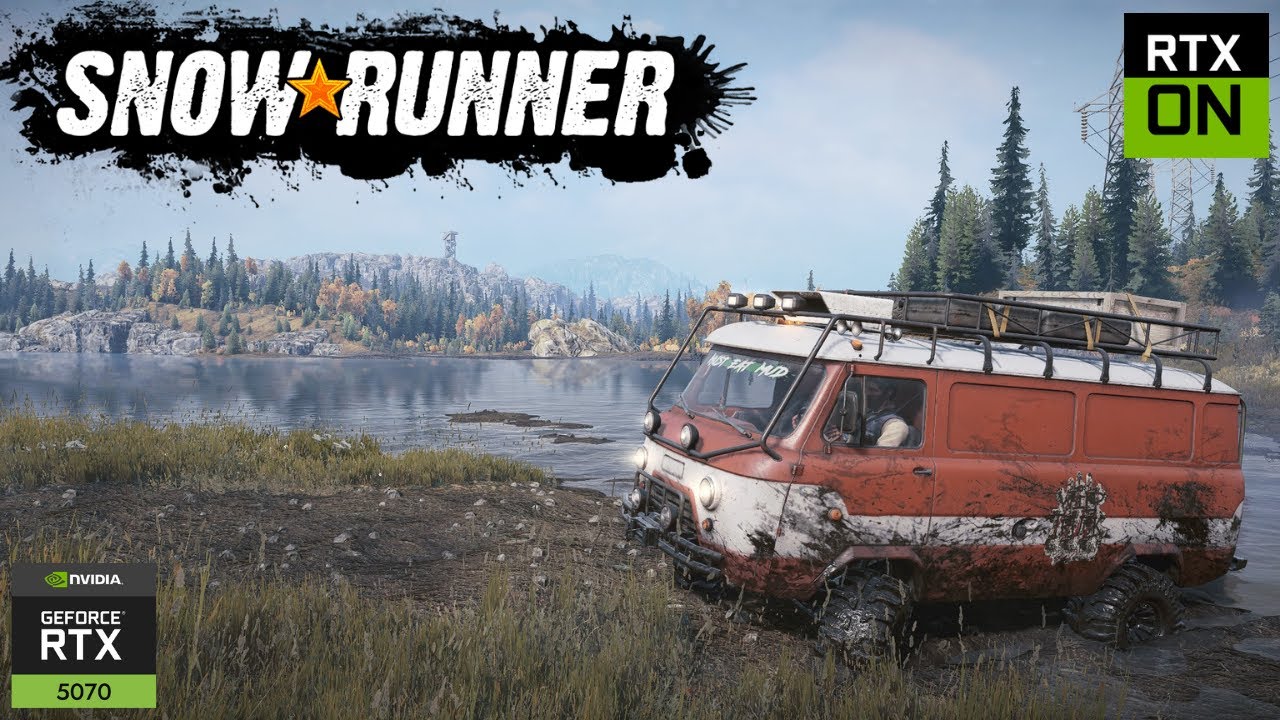 SnowRunner – All Black River Upgrades Unlocked! Khan Loaf Scout ...