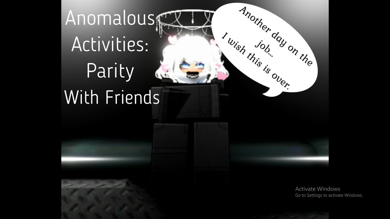 Anomalous Activities: Parity / With Friends - YouTube