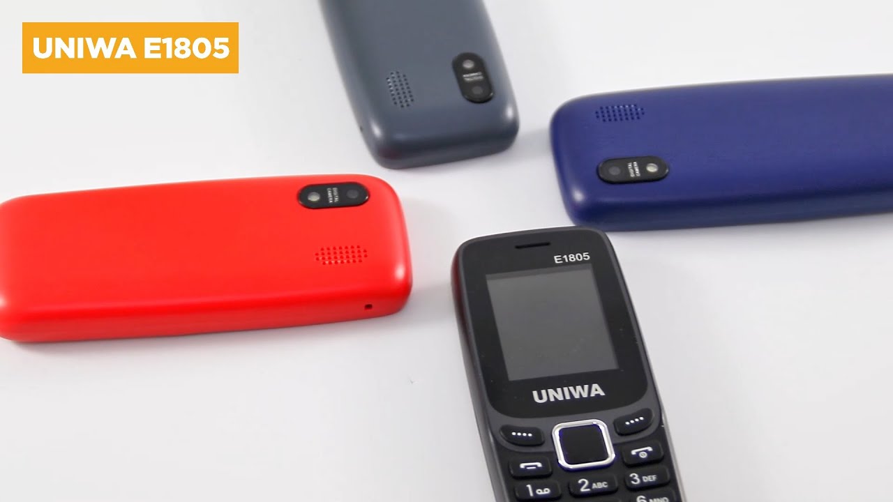 UNIWA E1805 - YouTube