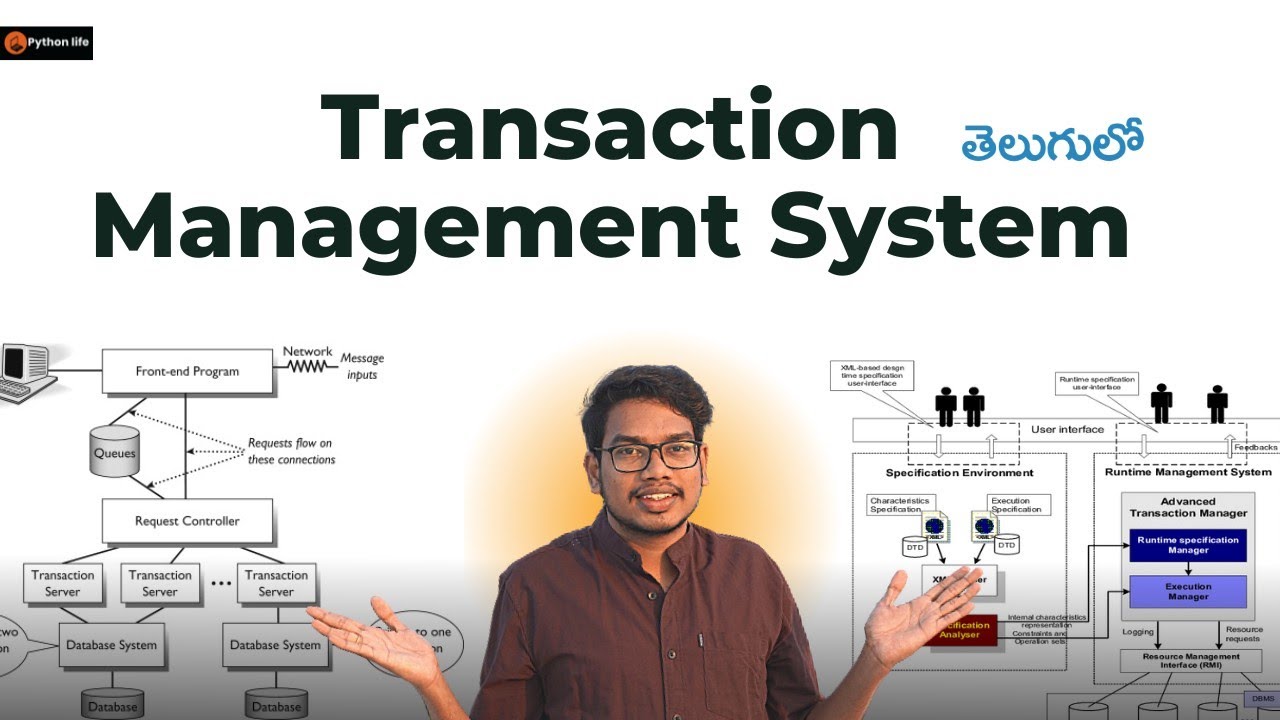 Transaction Management System | Data Base Management System in Telugu - YouTube