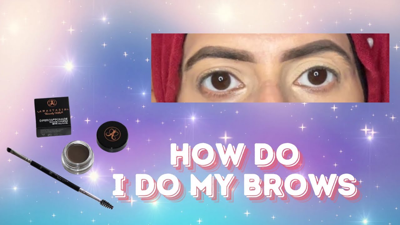 How do i do my brows||step by step||with only two products #stepbystep ...