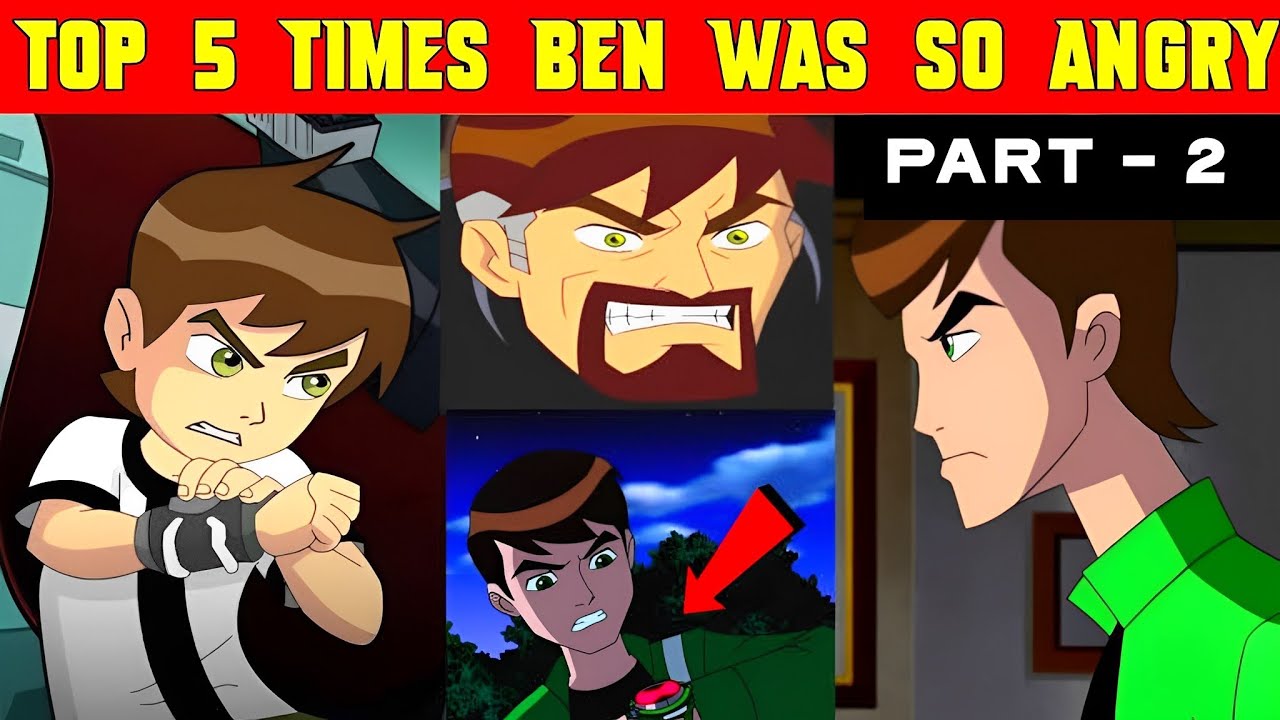 Top 07 Beast Mode In Ben 10 Episodes 😨? Ben 10 Angry Moments 🔥🔥 - YouTube
