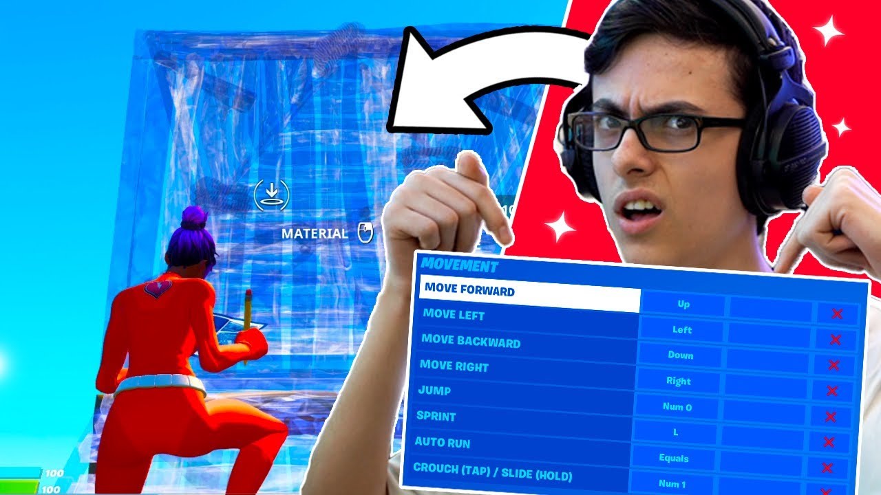 Exposing My Weird Fortnite Keybinds...😬(Handcam) + POV - YouTube