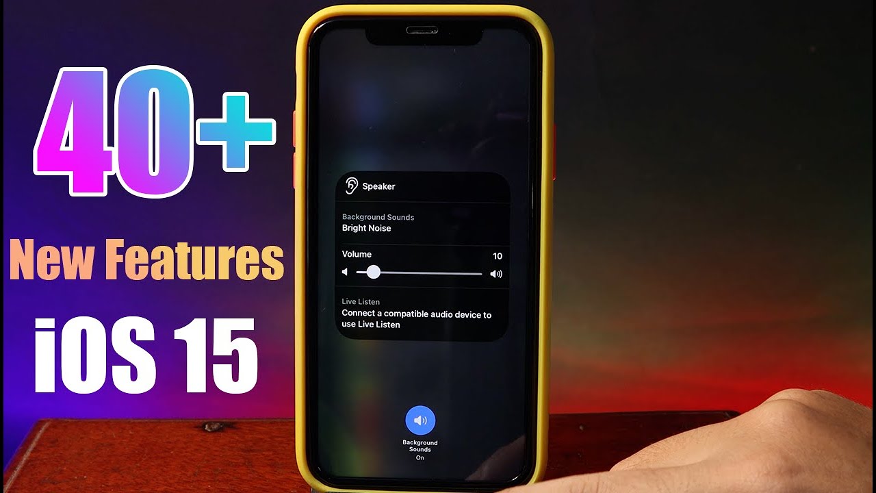 iOS 15 on iPhone - BEST 40+ NEW Features & Changes on iOS 15 - YouTube