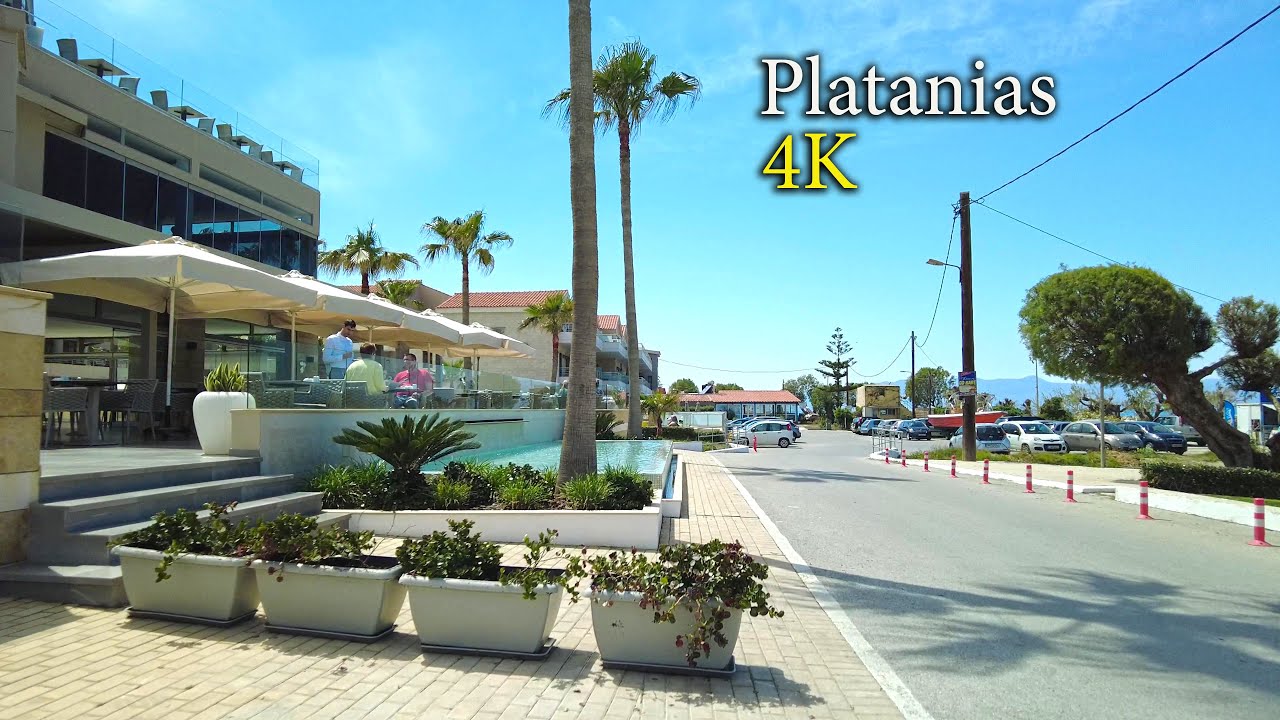 The Definitive Guide to Platanias, Chania 🇬🇷 | 4K Walking Tour & Must ...