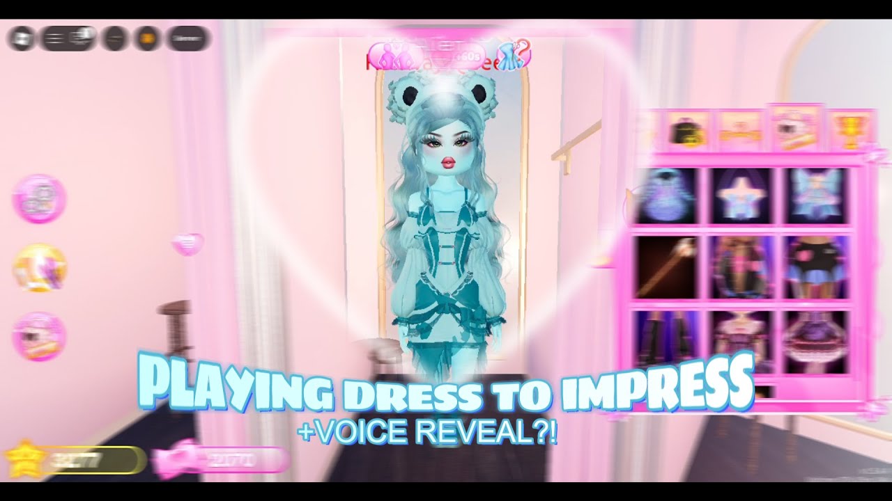 Playing Dress To Impress Gameplay || **VOICE REVEAL!** || Roblox DTI ...