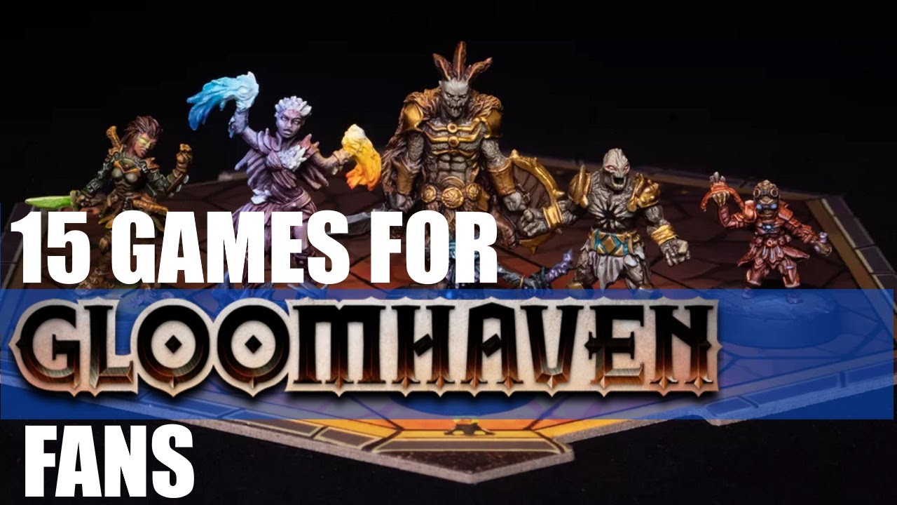 15 Board Games you might enjoy if you Like Gloomhaven | Tabletop games ...
