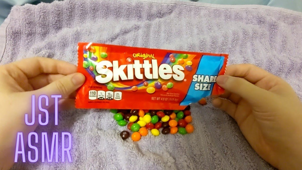 ASMR ||| Sorting Skittles - YouTube