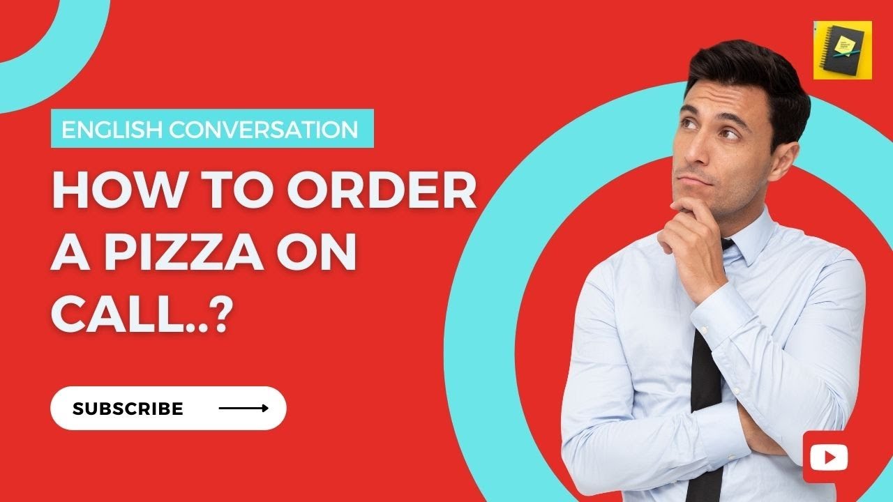 How to Order A Pizza on Call | English Conversation # ...