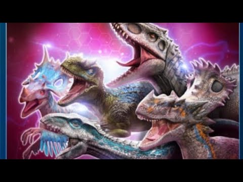 Jurassic World Alive 5 legendarios de evento - YouTube