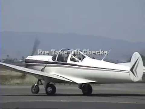 Ercoupe Flying Movie - First Flight - YouTube