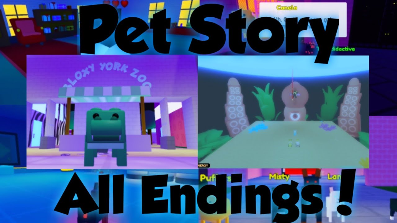 Pet Story All 6 Endings! + New Aquarium Ending! (Pet Story) - YouTube